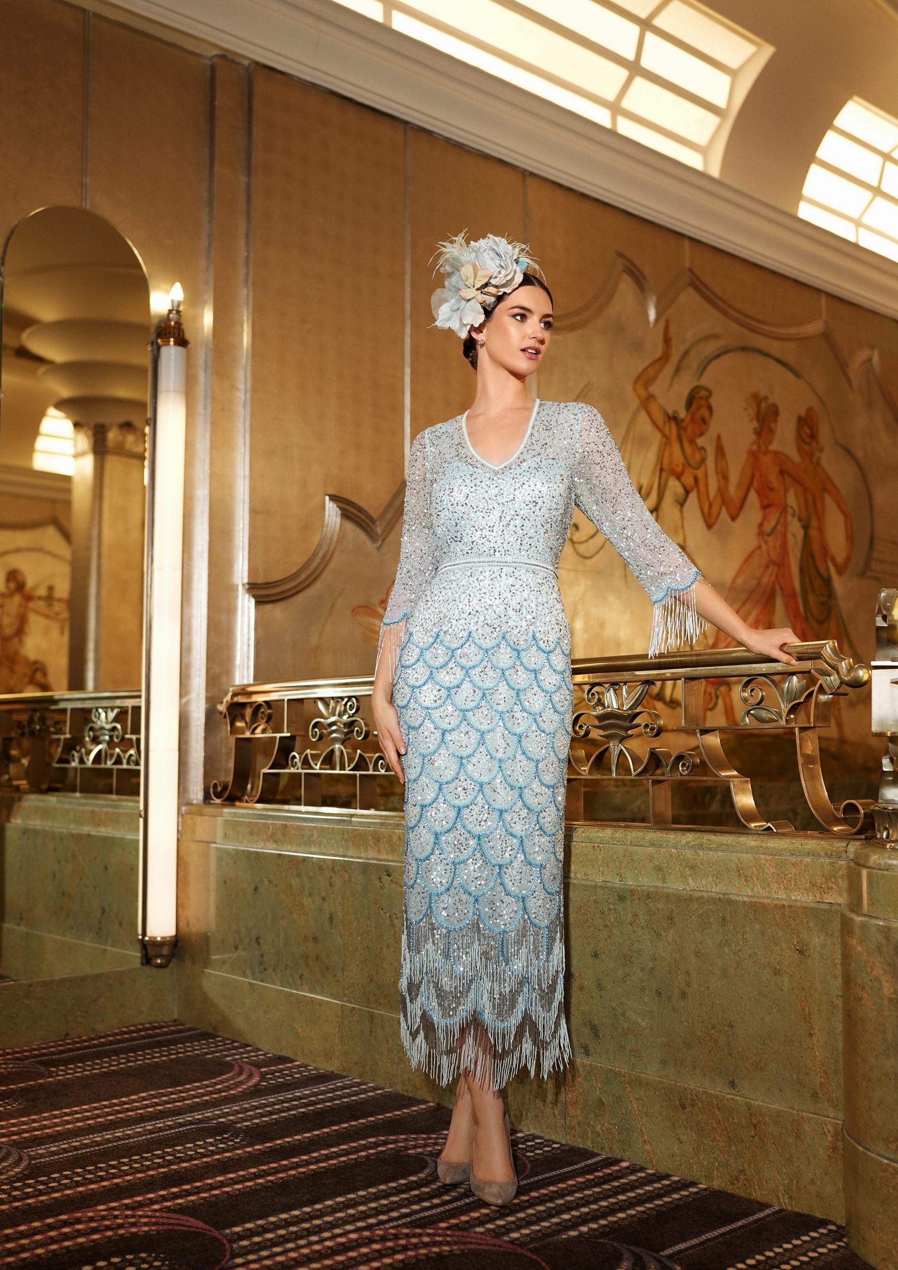 9045 Pale Blue Silver - Gill Harvey